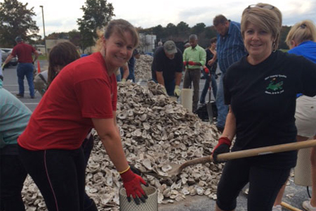 Perdue Volunteers and Oyster Recovery Partnership